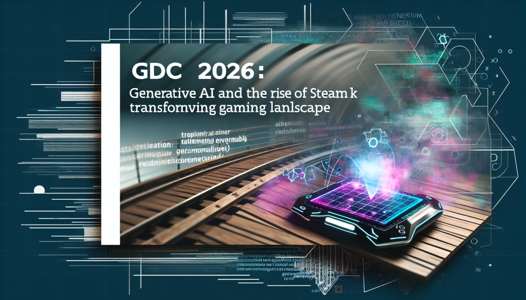 GDC 2026: Generative AI and the Rise of Steam Deck Transform Gaming ...