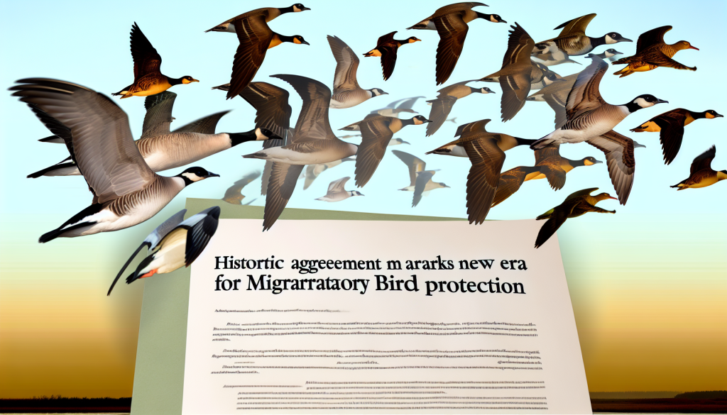 Historic Agreement Marks New Era for Migratory Bird Protection - Dr ...
