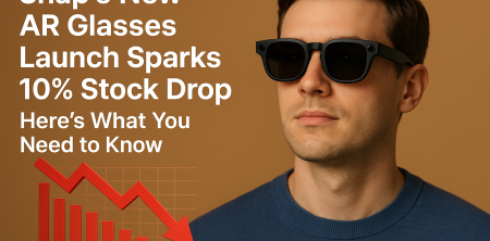 Snap's New AR Glasses Launch Sparks 10% Stock Drop: Here's What You ...