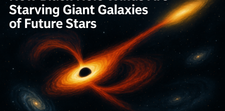 How Black Hole Winds Are Starving Giant Galaxies of Future Stars - Dr ...