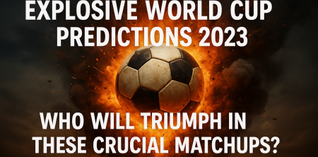 Explosive World Cup Predictions 2023: Who Will Triumph in These Crucial ...